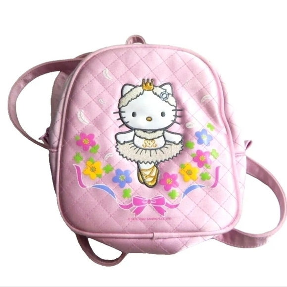 Sanrio | Bags | Vintage 202 Hello Kitty Ballerina Mini Backpack | Poshmark